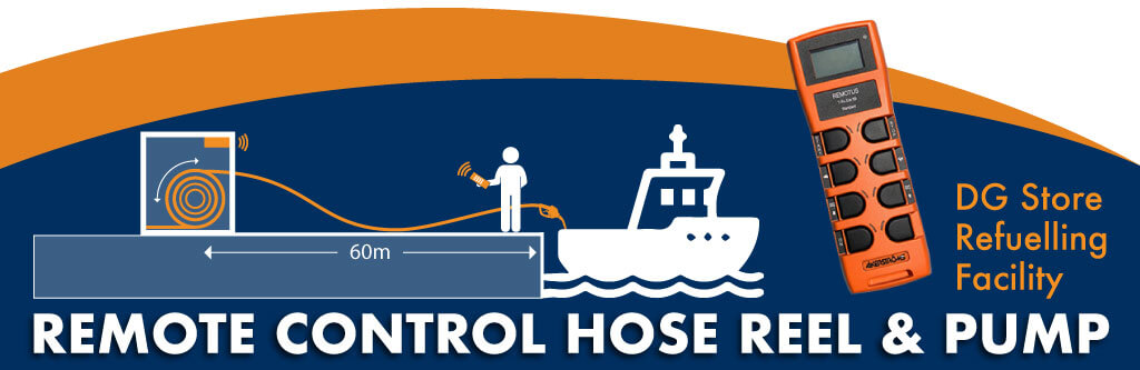 Remote Controlled Hose Reel & Pump Facility | PETRO Industrial