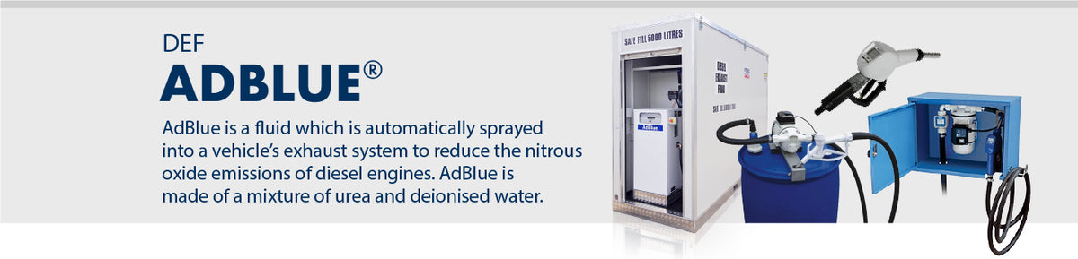 AdBlueⓇ (DEF) Equipment Range | PETRO Industrial