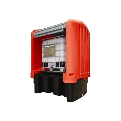 Polyethylene Hard Top Weatherproof Bund - 1000L IBC | PETRO Industrial