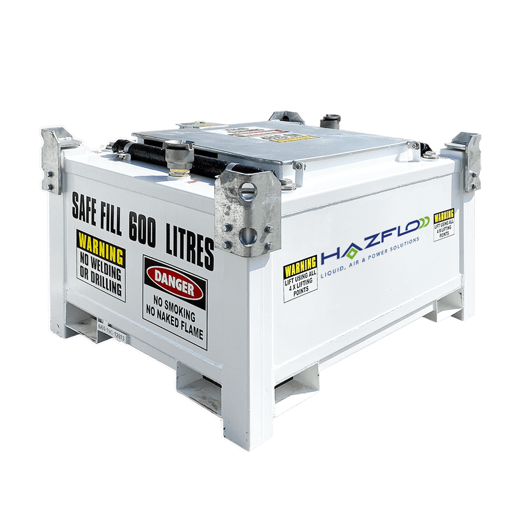 HAZFLO Stainless Steel Cube Storage Tanks | PETRO Industrial