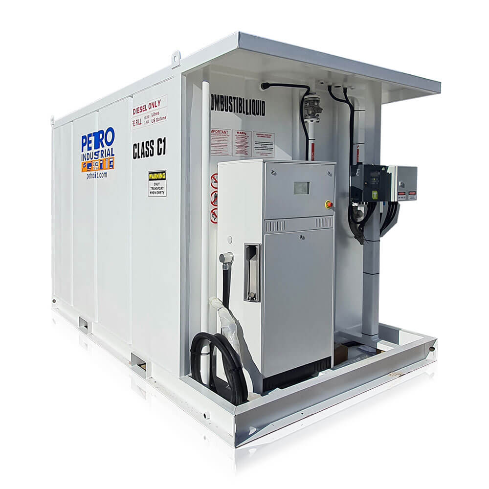 PETRO Store Open Pump Bay Self Bunded Tanks | PETRO Industrial